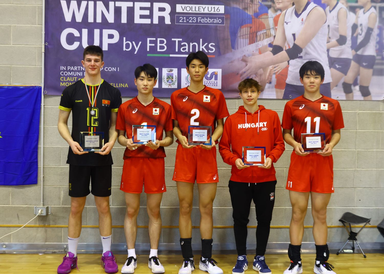 令和6年度全国中学生選抜が海外遠征を実施 男女そろってNations Winter Cup優勝｜トピックス｜ | 公益財団法人日本バレーボール協会
